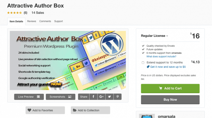 Best Author Box Plugins for WordPress